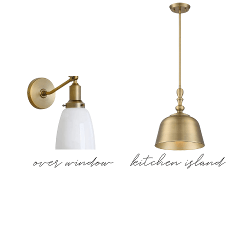 15 French Country Kitchen Pendant Lighting Options (&What I'm Using for ...