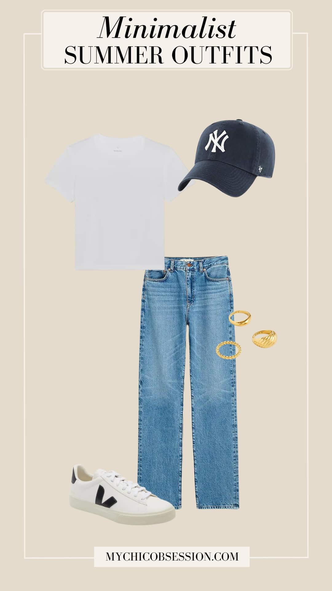 How to Create 14 Looks With a Minimalist Summer Wardrobe - MY CHIC ...