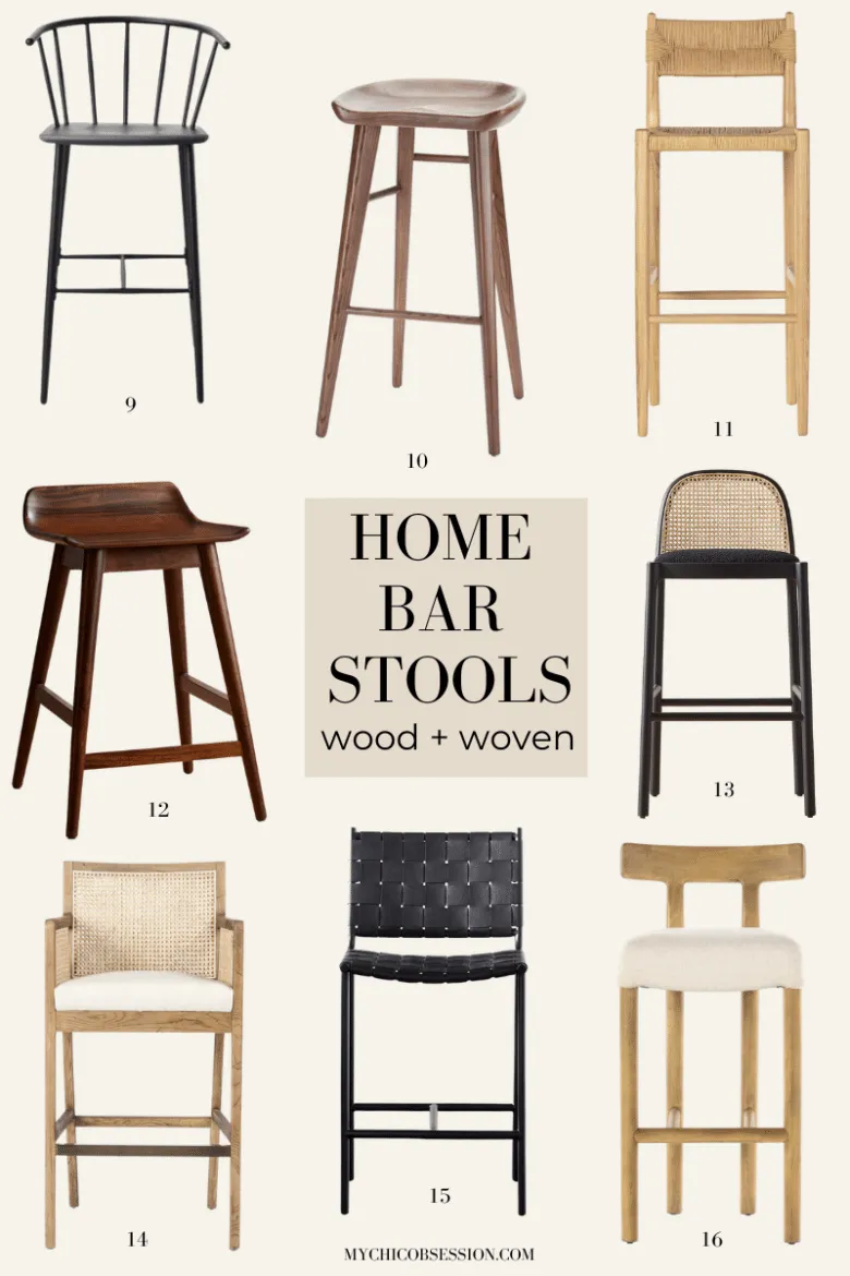 Get Your Bar Ready for Hosting with These Home Bar Stools - MY CHIC ...