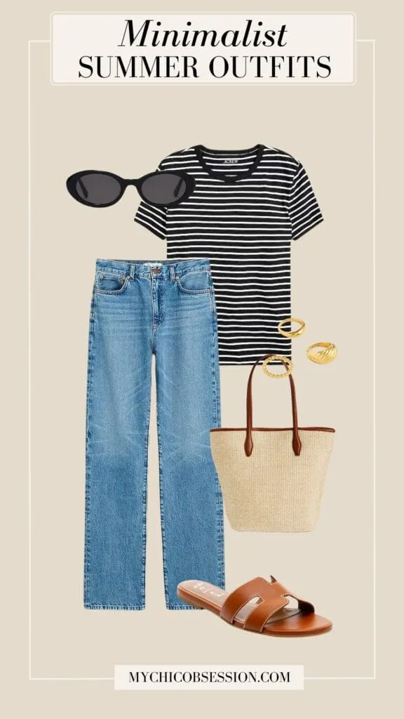 How to Create 14 Looks With a Minimalist Summer Wardrobe - MY CHIC ...