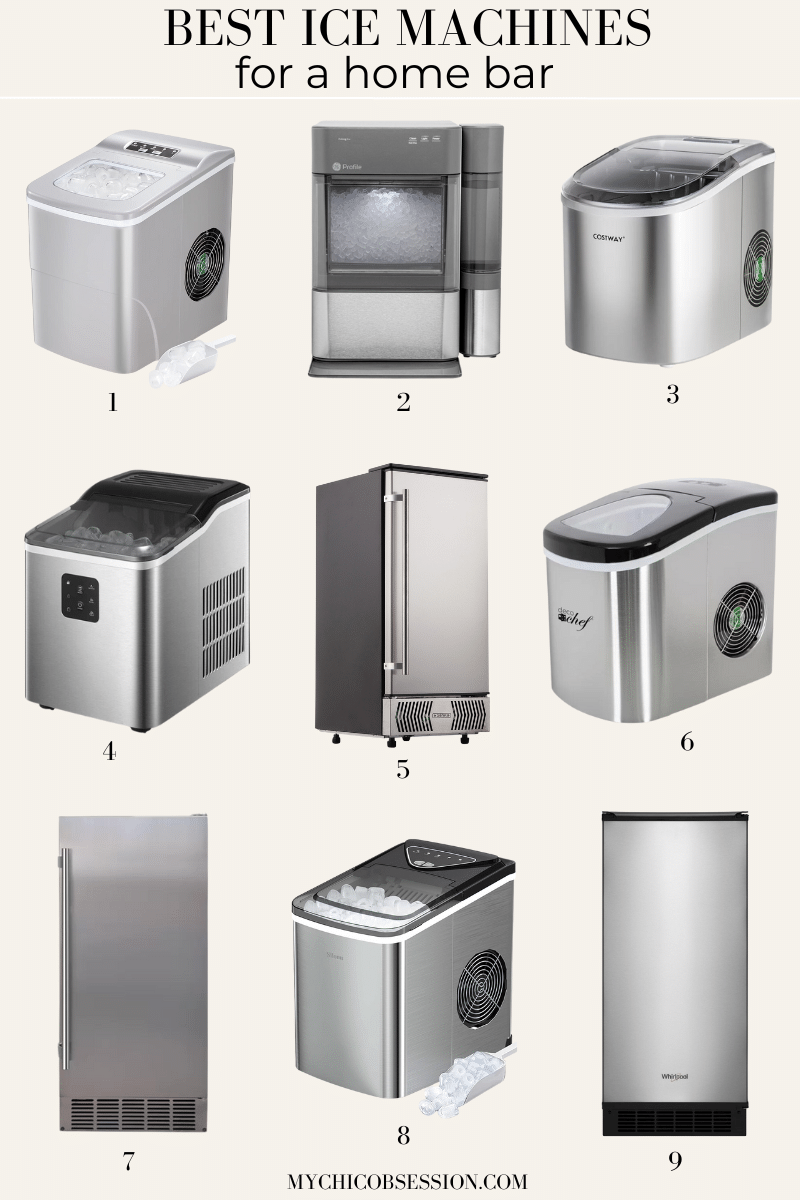 Get the Party Started With the Best Ice Machines for Your Home Bar - MY ...