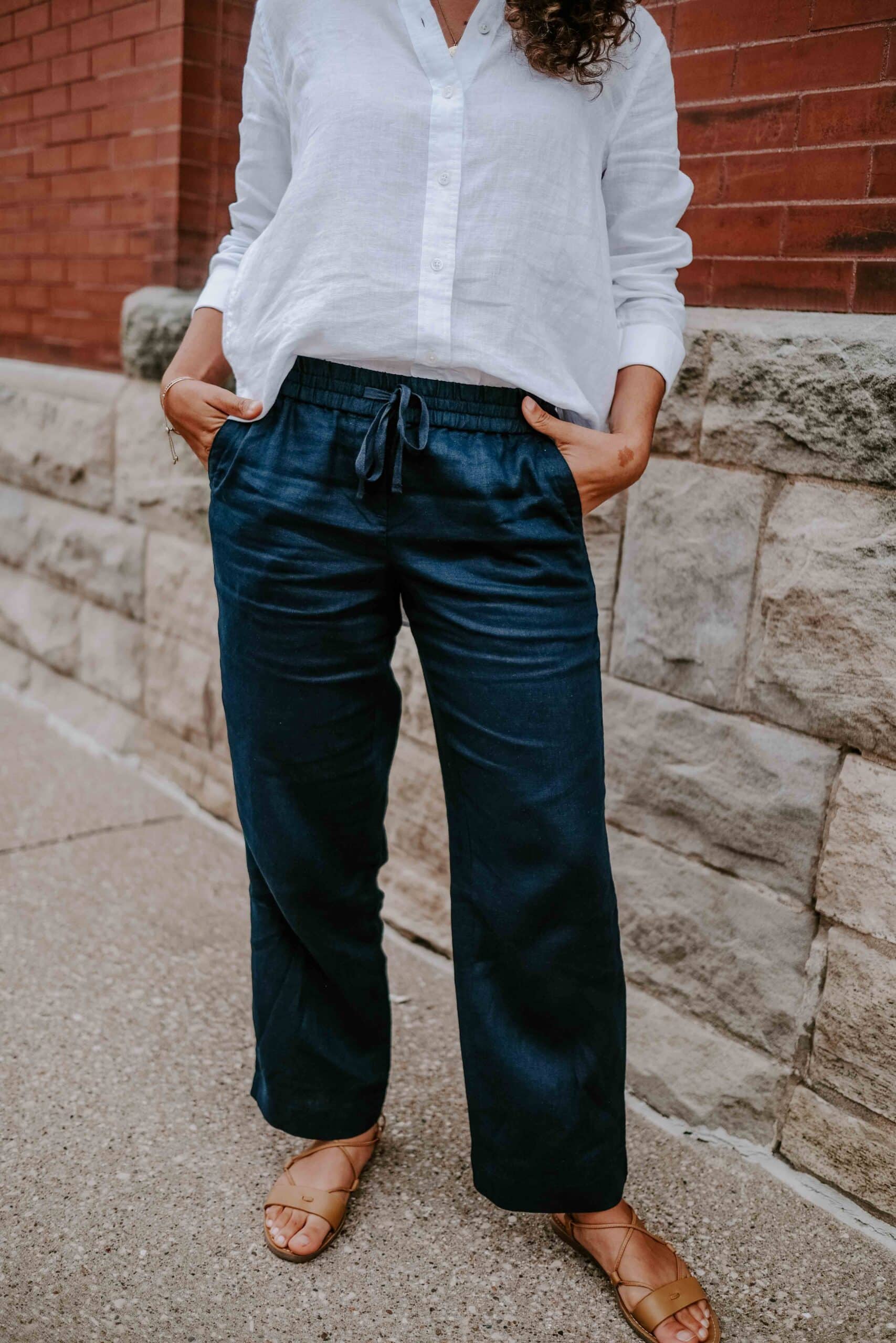 Styling a Classic Linen Outfit: My Mom vs Me - MY CHIC OBSESSION