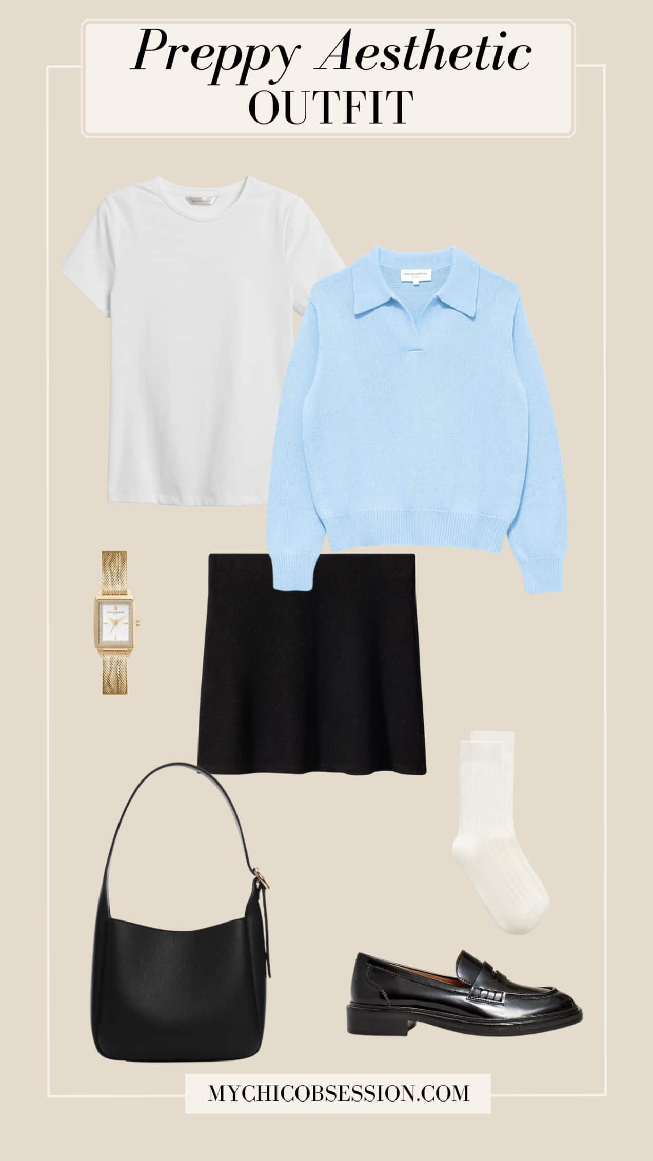 Preppy Aesthetic Outfit Ideas for Elevating Your Looks - MY CHIC OBSESSION