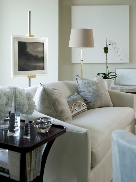7 Creative Ways to Display Living Room Paintings - MY CHIC OBSESSION