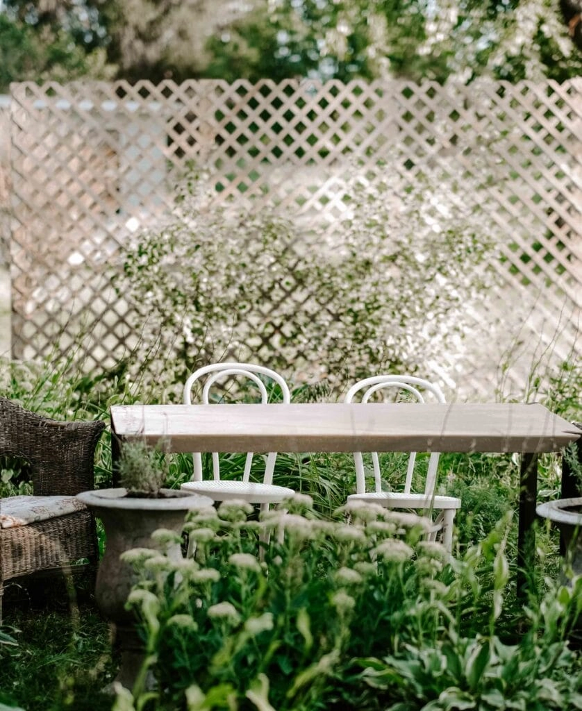 Table Makeover for a Garden Retreat - MY CHIC OBSESSION