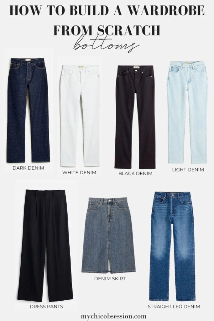 How to Build a Wardrobe from Scratch: Your Step-by-Step Guide - MY CHIC ...