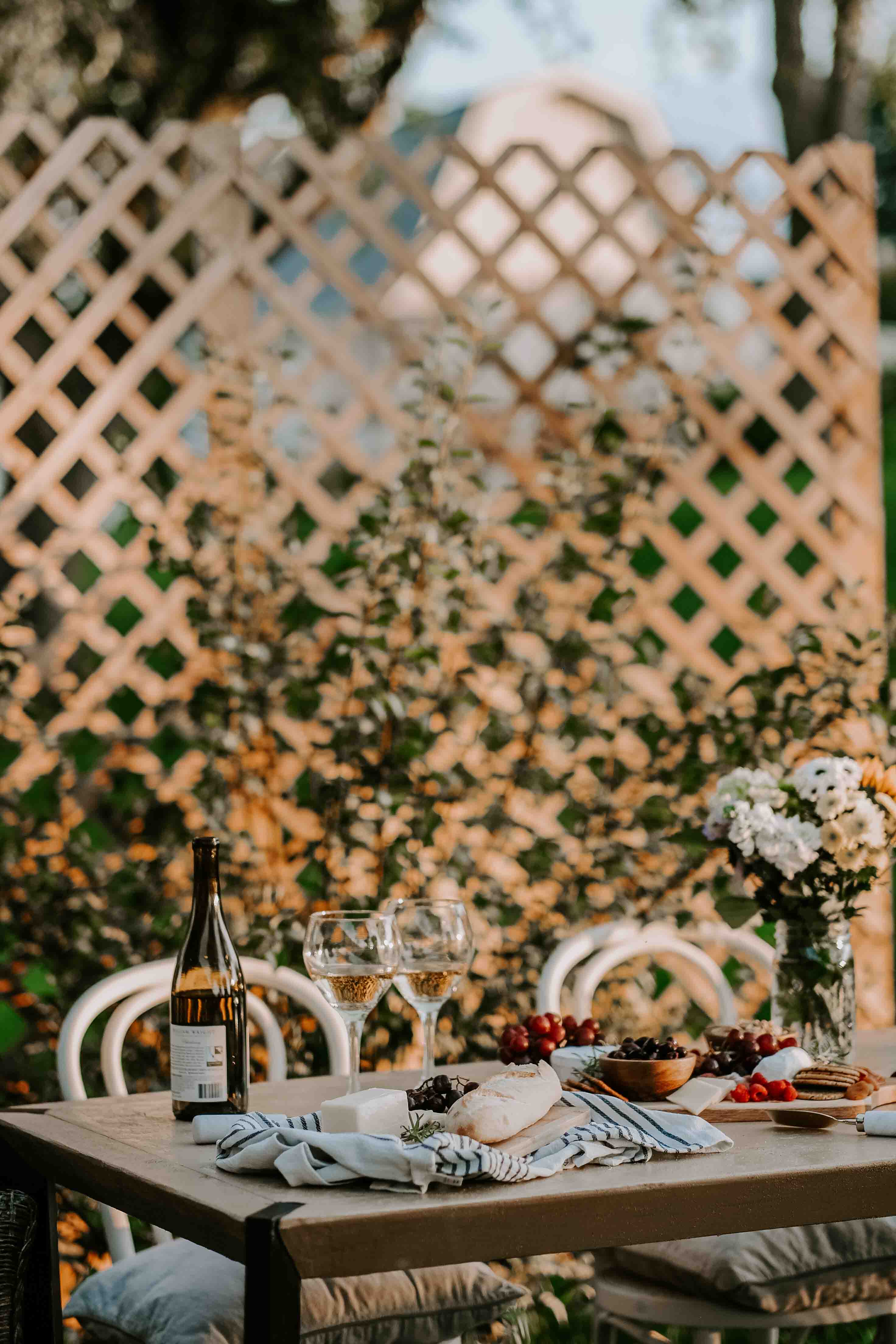 Table Makeover for a Garden Retreat - MY CHIC OBSESSION